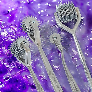 Artlab-Wartenberg Neuro Pinwheel 1, 3, 5 & 7 Head Spur - Setof 4 - Diagnostic Sensory Instrument - German Stainless CE
