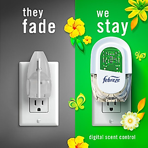 Febreze Odor-Fighting Fade Defy PLUG Air Freshener Refill, Gain Original Scent, (3) .87 fl. oz. Oil Refills