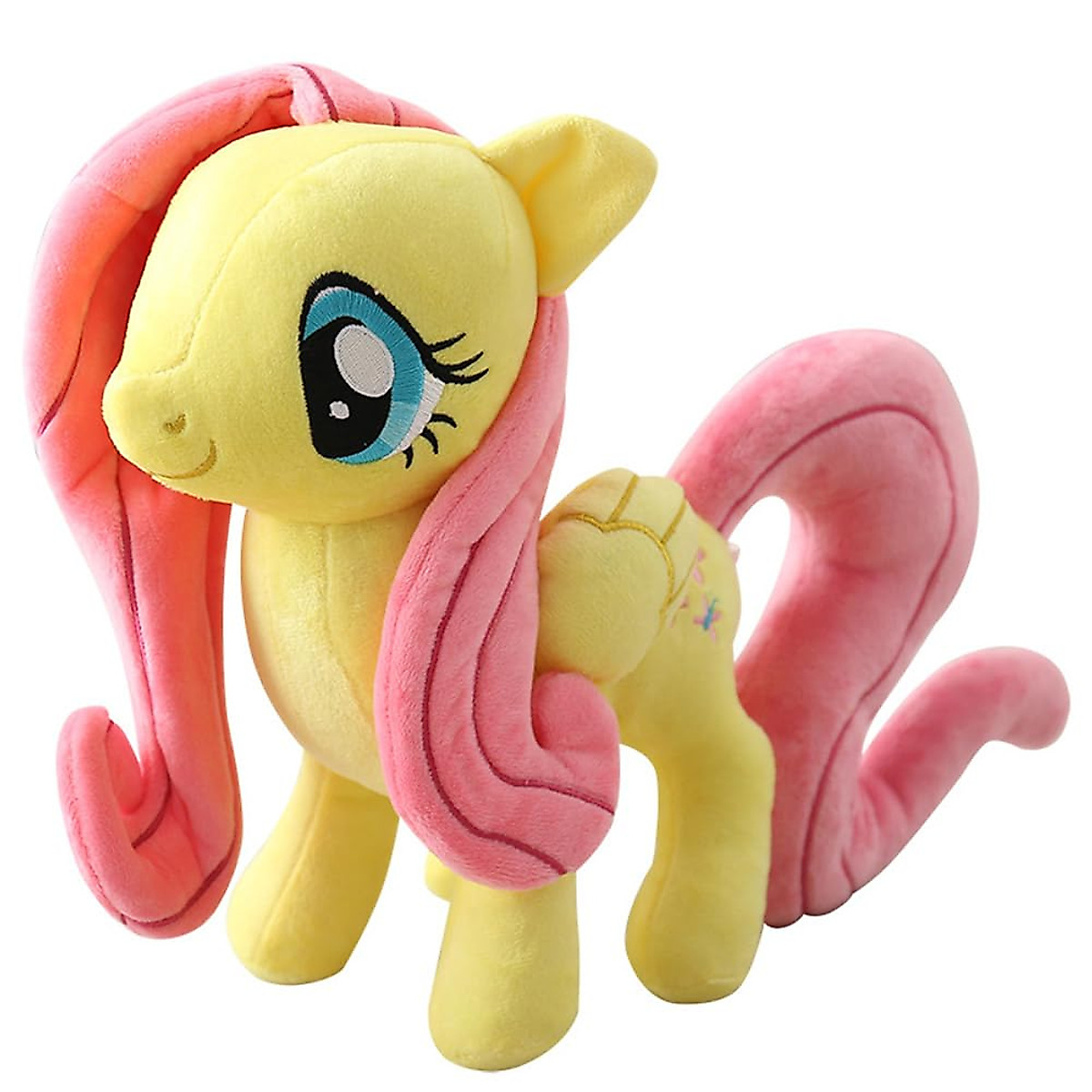 Little Horse Plush Toy 50cm Friendship Movie Feature Character Doll Action Figure Model Toy (Fluttershy)