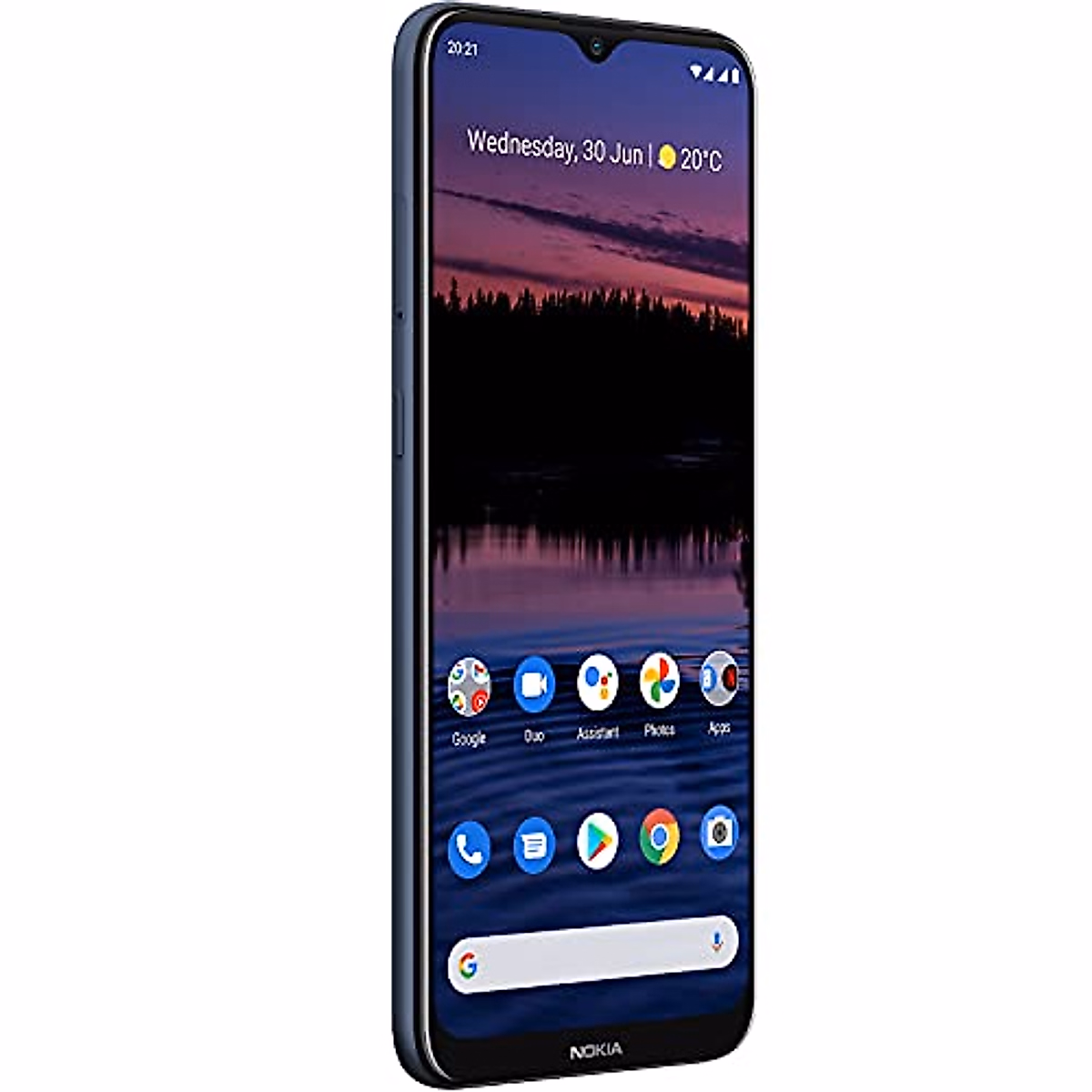 Nokia G20 | Android 11 | Unlocked Smartphone | 3-Day Battery | Dual SIM | US Version | 4/128GB | 6.52-Inch Screen | 48MP Quad Camera | Polar Night