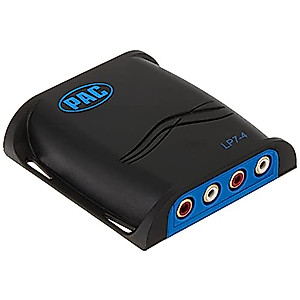 PAC LP7-4 L.O.C. PRO Series 4-Channel Line Output Converter with Remote Turn On , Blue