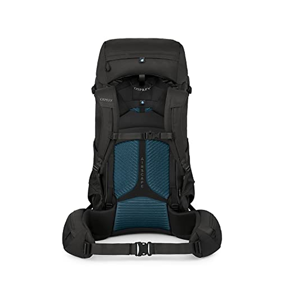 Osprey Volt 65L Men's Backpacking Backpack, Mamba Black, One Size, Extended Fit