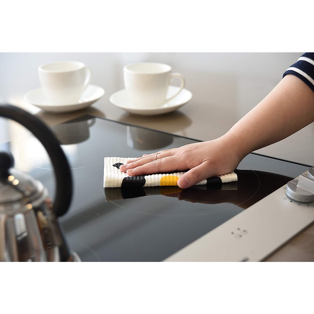 More Joy Eco-Friendly Swedish Dishcloths, Kitchen Accessories, Pack of 2, Marmalade