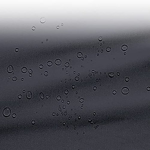 Classic Accessories,55-992-040401-EC, Water-Resistant 63 Inch Flat Top Griddle Cover,Black,Large