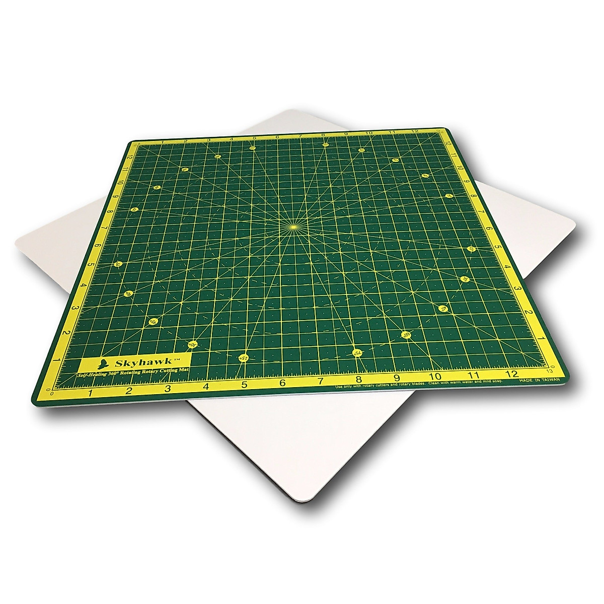 Skyhawk Self-Healing 14-Inch-by-14-Inch 360° Rotating Cutting Mat