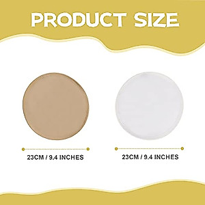 Castor Oil Pack Breast Pads - Reusable Organic Castor Oil Wrap with Storage Bag, Soft Castor Oil Pads Nursing Pads Bamboo Cotton Machine Washable Anti Castor Oil Leak (Oil Not Included)