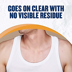 Gold Bond No Mess Clear Invisible Body Powder Spray, 7 oz., Absorbs Odor-Causing Sweat