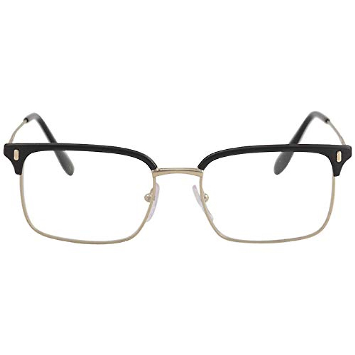 Prada PR 55VV Men's Eyeglasses Matte Pale Gold/Black 55
