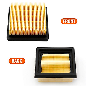 laffoonparts 2Pack BP42 Air Filter Replacement for Ryobi RY08420 RY08420A Backpack Blower Replace # 900777005