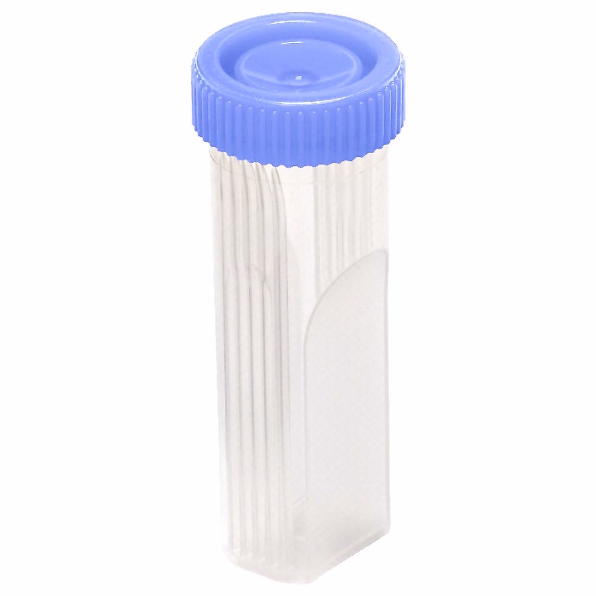 Caplugs Evergreen 240-5400-L8K – Slide-Fix™ Slide Jars, 1000 Pack, 4 Places, Diameter 30 mm x Height 98 mm, Lavender Polyethylene Caps, Natural Polypropylene Co-Polymer Jars, Medical, Labware