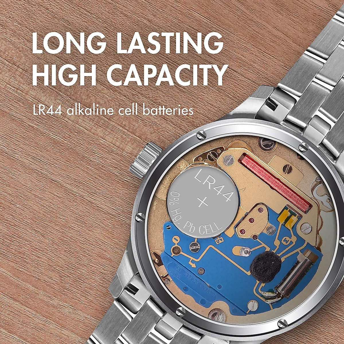 Tenergy 1.5 Volt Battery LR44, Button Cell LR44, ag13/LR44 Batteries Equivalent, Ideal for Watches, Laser Pointers, Small Toys, Portable Electronics, and More, 20 Pack