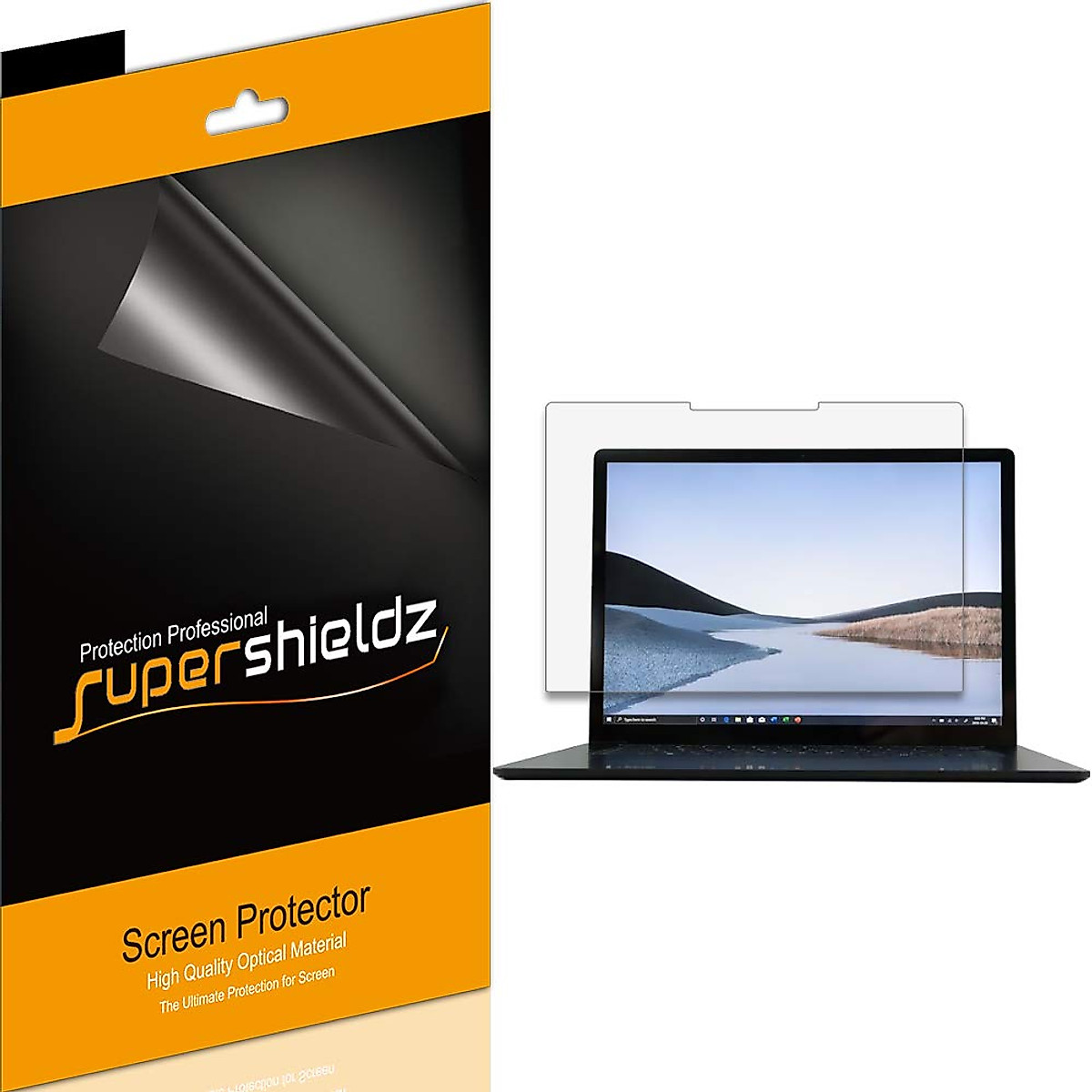 Supershieldz (3 Pack) Designed for Microsoft Surface Laptop 6/5 / 4/3 (15 inch) Screen Protector, High Definition Clear Shield (PET)
