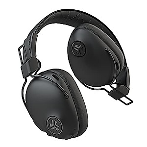 JLab Studio Pro ANC Bluetooth Wireless Over-Ear Headphones | 45+ Hour Bluetooth 5 Playtime | Smart Active Noise Cancellation | EQ3 Sound | Ultra-Plush Faux Leather and Cloud Foam Cushions | Black