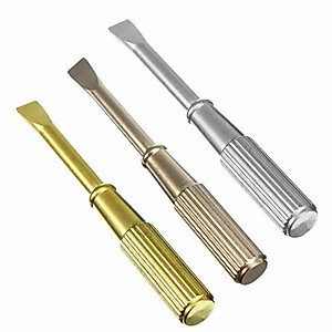 Screwdriver Titanium Steel Mini Screw Driver For Love Bracelet Bracelet Repair Screwdriver Tools (gold)