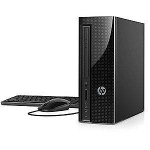 HP 2018 Slim High Performance Desktop Tower PC with Keyboard&Mouse 21.5" Monitor Bundle Intel Pentium G4560T Processr 4GB RAM 1TB HDD DVD-RW 802.11AC USB 3.0 Windows 10