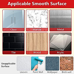 Booda Brand Adhesive Hooks 30lbs Max Heavy Duty Double Wall Hooks for Hanging No Damage, Waterproof & Rustproof Stainless Towel Hooks for Bathroom, Kitchen Home and Office (6, Large)