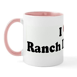 CafePress I Love Ranch Dressing Mug Ceramic Coffee Mug, Tea Cup 11 oz
