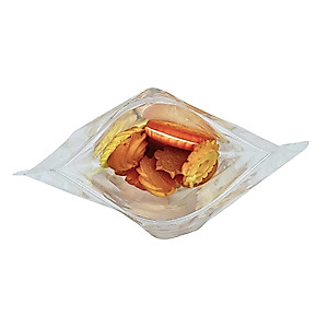 Green Harvest 9" x 14" x 4" Resealable Clear Zipper Stand Up Pouch Bag Gusset Bottom Food Storage Heat Seal Packaging - Large - 50 Count