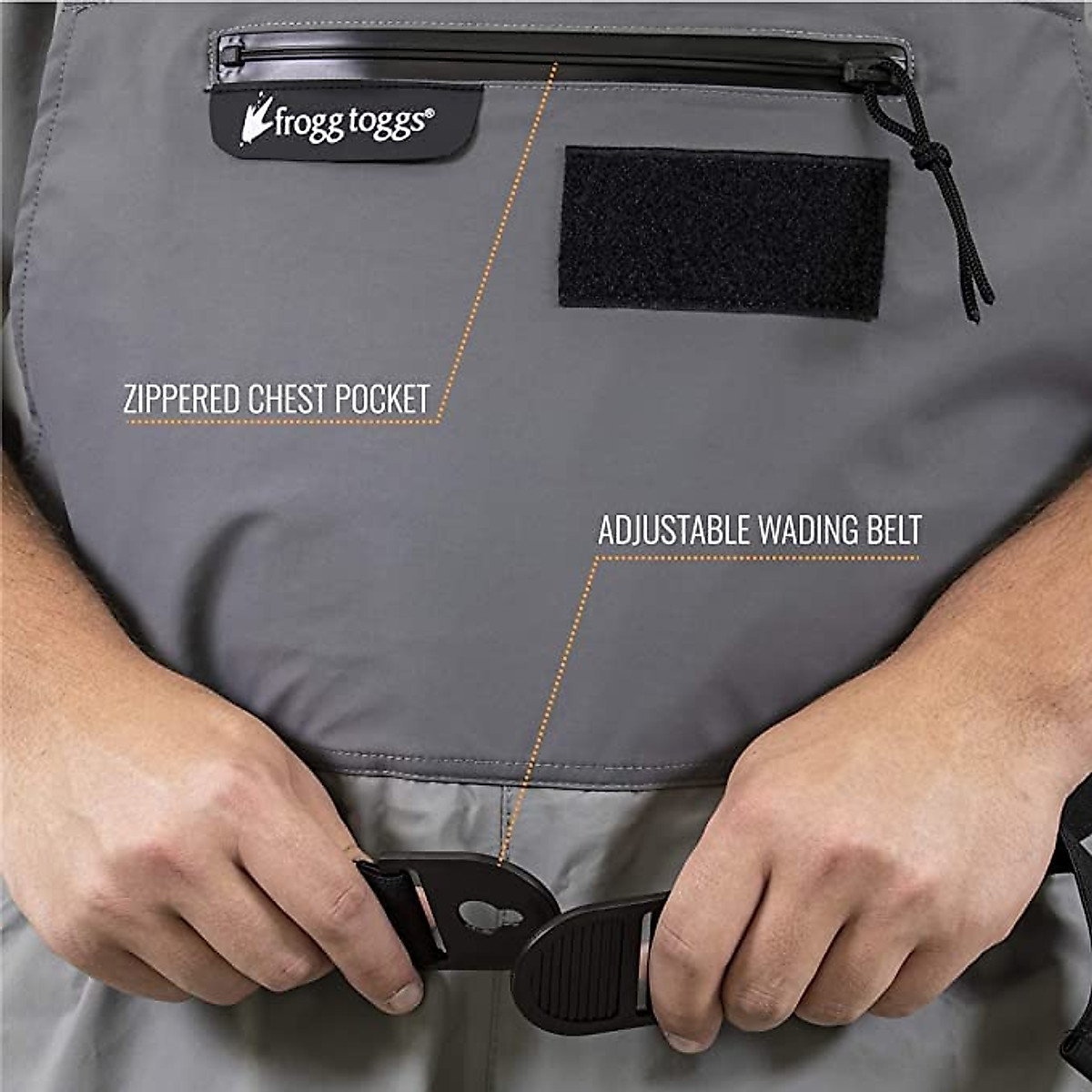 FROGG TOGGS Hellbender PRO Bootfoot Fishing Chest Wader-LUGGED