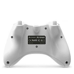 Hyperkin Xenon Wired Controller - White - Officially licensed Xbox 360 Controller replica for use with Xbox Series X|S, Xbox One, Windows 10|11, PC, Video Game Controller, 3.5MM Audio Jack, Impulse Triggers, Plug and Play Gaming Gamepad