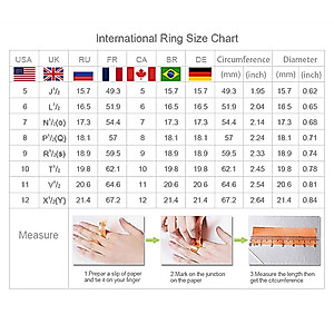 JO WISDOM 925 Sterling Silver Cubic Zirconia Cross Infinity Ring,Rose Gold Women's Infinity Wedding Engagement Statement Rings