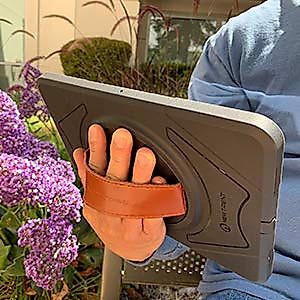 New Trent New iPad Pro 11 4th Gen 2023, iPad Air 10.9 6th 5th 4th Gen Case, iPad Pro 11 2nd 3rd 4th Gen Case with Pencil Holder Screen Protector Kickstand, Hand Strap iPad Pro 11 inch