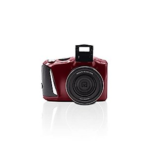 Minolta MND50 48 MP / 4K Ultra HD Digital Camera (Red)