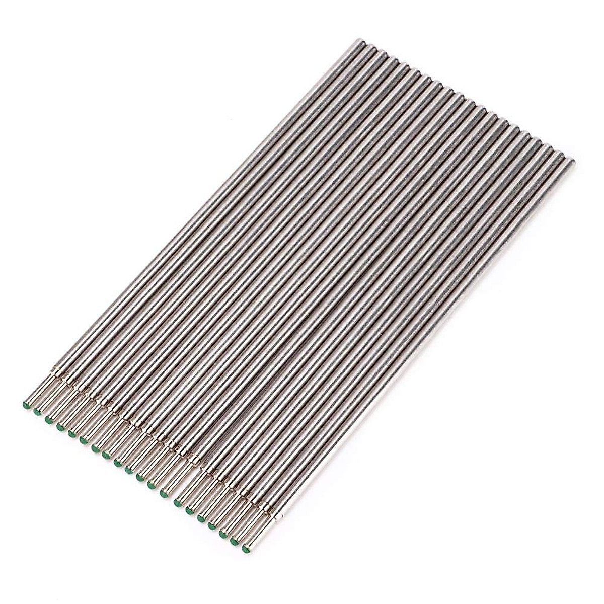 Temporary Tattoo Marker, 20pcs / Box Tattoo Skin Marker Pen Cores, Microblading Marking Pen Refill Accessory, Professional Body Art Pens and Eyeliner (green)