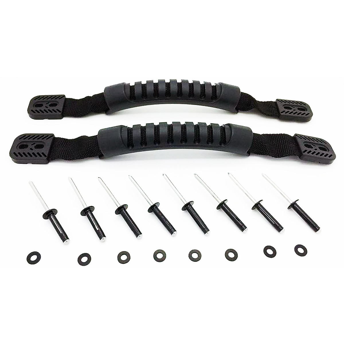 Pactrade Marine Kayak, Canoe Or Luggage Handles Durable Rubber with TRI Grip Rivets Set of 1