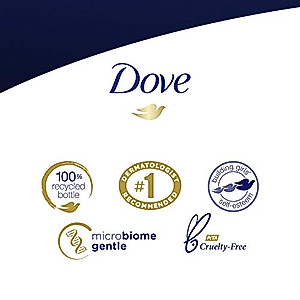 Dove Body Wash with Pump with Skin Natural Nourishers for Instantly Soft Skin and Lasting Nourishment Deep Moisture Cleanser Effectively Washes Away Bacteria While Nourishing Your Skin 34 oz 3 Count