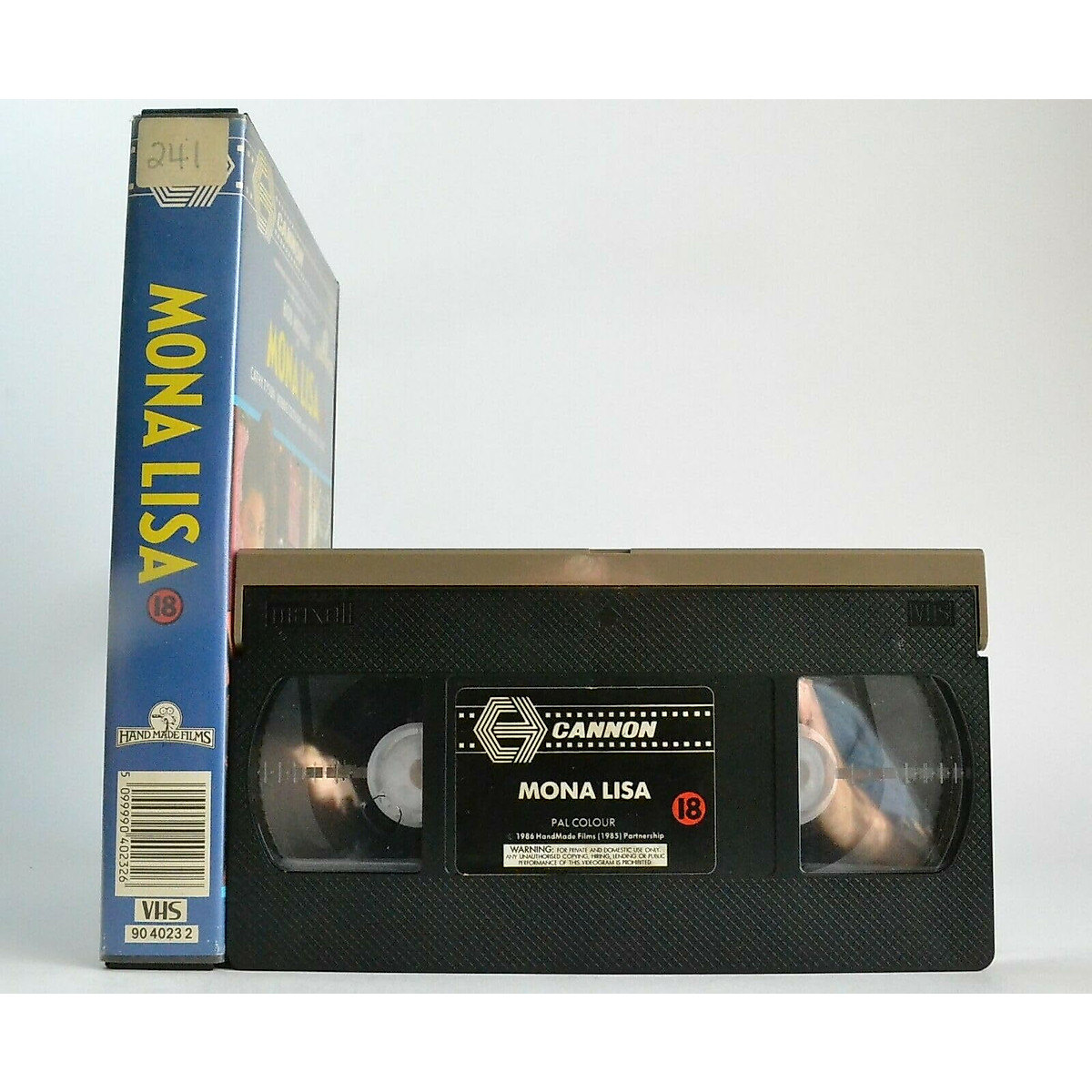 Mona Lisa (1986): Doomed Romantic Drama - Bob Hoskins / Michael Caine - Pal VHS