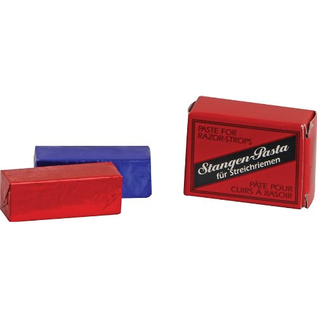 HS501 Herold Solingen Stagenpastesolid Double Paste For Razor Strops Red Knife