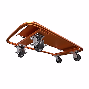Heavy Duty Drywall Cart, Large Flatbed 3000Lbs Capacity Panel Cart Dolly, Plywood Cart with 6in Swivel Casters(49"L × 25"W × 48"H)