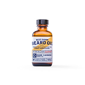 Duke Cannon Supply Co. Best Beard and Soap Kit for Men: Beard Balm and Beard Oil + Beer Soap, 10oz