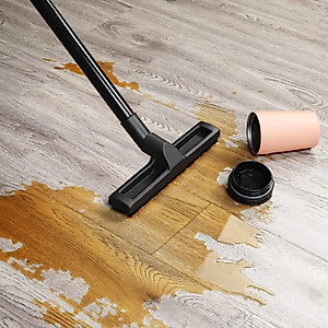 WORKPRO 6 Gallon Wet/Dry Shop Vacuum, 5.5 Peak HP Shop Vac Cleaner with HEPA Filter, Hose and Accessories for Home/Jobsite Dust Collection