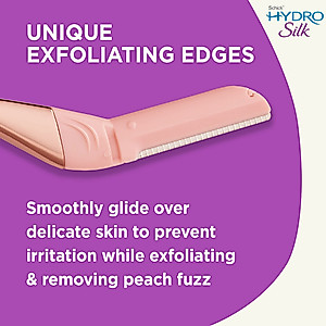 Schick Hydro Silk Dermaplaning Wand Refill Blades — Refills, 6 Professional Style