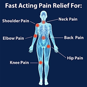 The Outback Series Pain Relief Cream Natural Heating & Cooling: Camphor 6% & Menthol 16% - Fast Acting Instant Relief for Arthritis, Backache, Strains, Sore Muscles, and Joint Pain - 60mL (2 oz)