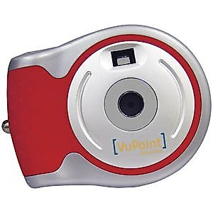 VUPOINT DC-ST15R-VP 3-in-1 Digital Camera ST15 Series (Red)