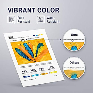 SAILNER 67XL Ink Remanufactured Ink Cartridge Replacement for HP 67XL 67 XL 67XXL for DeskJet 2755 4155 4155e 2752e 2700 2755e 4100 6400 Envy 6055 6000 6055e 6455 6455e 6458 Printer Black Color 67