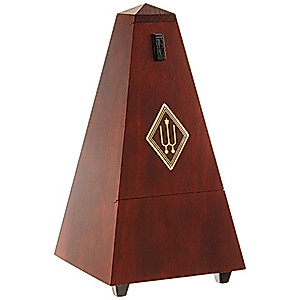 Wittner wooden metronome with bell 811M mahogany finish