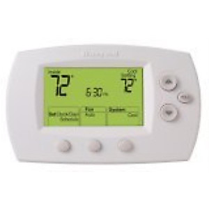 Honeywell TH6110D1005/U FocusPRO 6000 Programmable Thermostat, White (2 Pack)