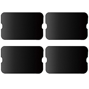 Air Fryer Liners, Reusable Air Fryer Mats 4 Pack, Premium Air Fryer Accessories, Non Stick, Easy Clean - 7.6 X 11.67" Square
