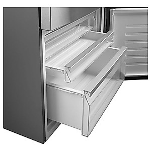 GE® ENERGY STAR® 17.7 Cu. Ft. Counter-Depth Bottom-Freezer Refrigerator