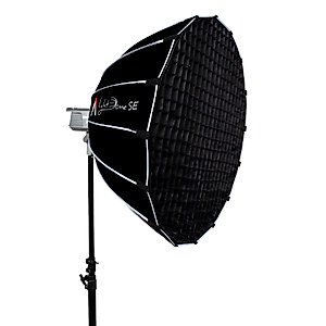 Aputure Light Dome SE Portable Softbox Flash Diffuser Bowens Mount for Aputure Light Storm LS 600d, 300d II, 300x, 120d II or Amaran 100 and 200 Amaran 300c COB Series Lights