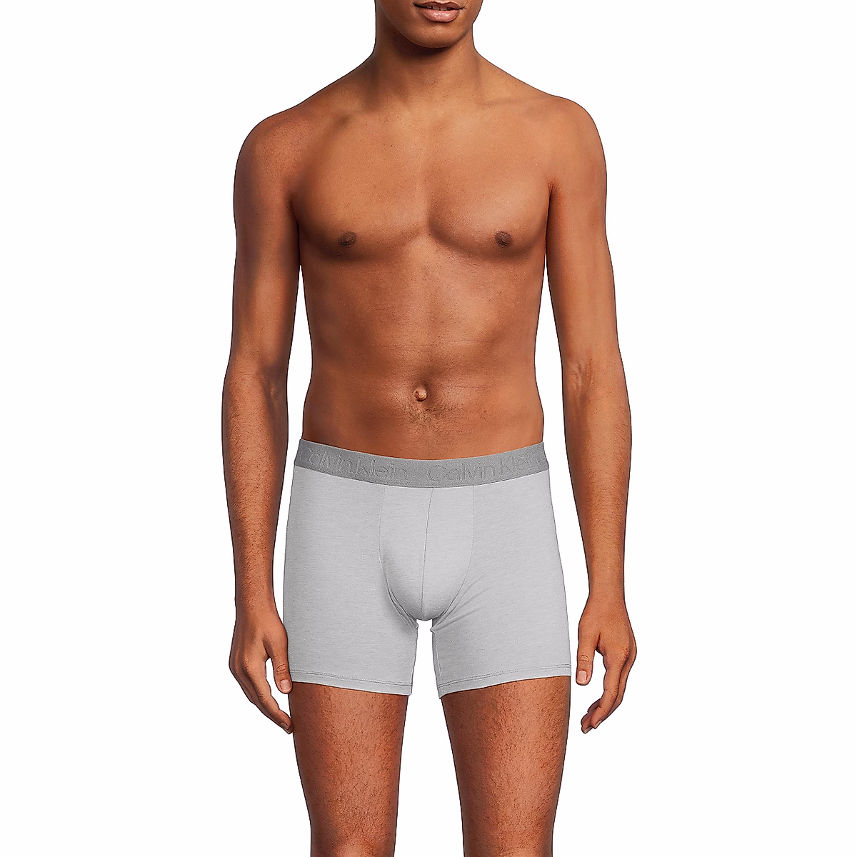 Calvin Klein Men`s Reconsidered Micro Eco Classic Boxer Briefs 3 Pack (B(NP2489-401)/G, X-Large)