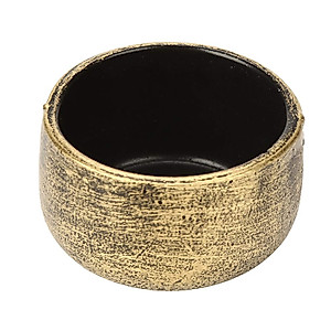 Buddha Statue Zen Garden Buddha Statue Tabletop Buddhism Feng Shui Ornament with Bronze Tealight Candle & Incense Burner Holder for Home Office Yoga Room Decoration