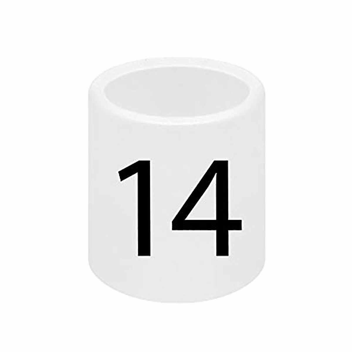 SSWBasics Mini Slip On Size Markers - Size 14- Pack of 50