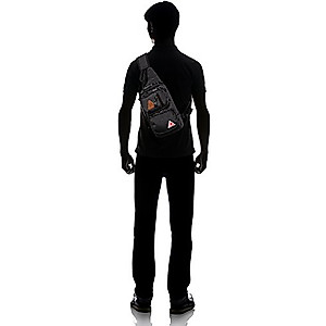 le coq sportif(ルコックスポルティフ) Crale Body Bag Large, Black (Black 19-3911tcx)