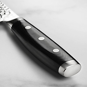 Enso HD 6.5" Santoku Knife - Made in Japan - VG10 Hammered Damascus Stainless Steel