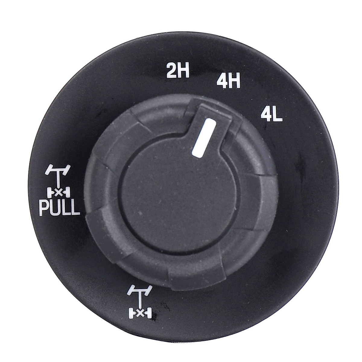 LCWRGS 4x4 4WD E-Locker Override Switch Knob Compatible with Ford F-150 2009 2010 2011 2012 2013 2014, AL3Z-14B166-BA, 4WD Differential Lock Switch Knob
